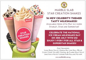 Marble Slab Creamery 1-for-1 Milkshakes | Great Deals Singapore