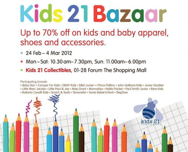 Kids 21 Bazaar Sale | Great Deals Singapore