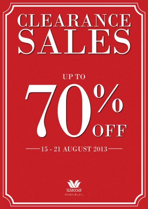 Wacoal Clearance Sale @ Metro Outlets, Up To 70% Off | Great Deals ...