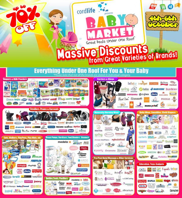 Baby Market Fair 2013 @ Expo, Over 400 Participating Brands | Great ...