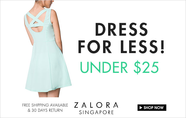 Zalora Celebrates The Online Revolution 2013: 25% Storewide Fashion ...