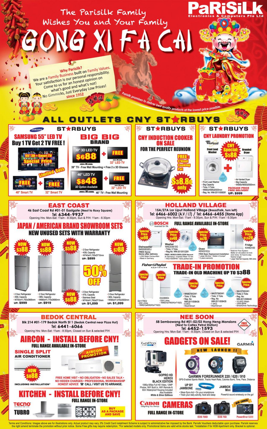 Parisilk Chinese New Year 2014 Star Buys On Electronics & Household ...