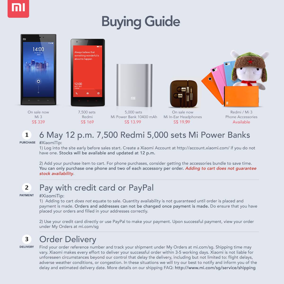 Xiaomi Rolls Out Yet Another Limited Quantity Online Sale Starts Noon ...