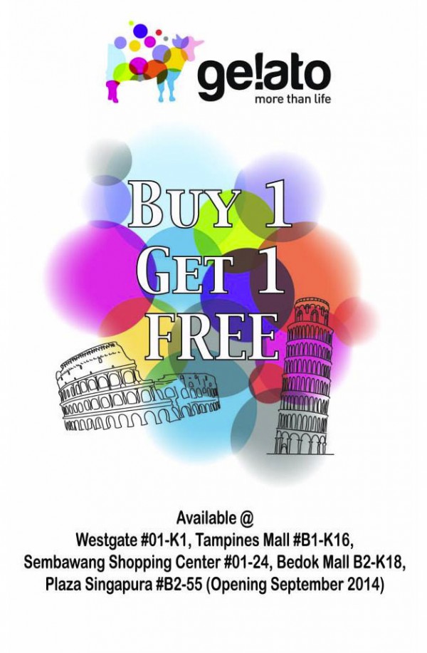 Gelato Singapore 1-for-1 Ice-Cream Offer Lasts till End of 2014 | Great ...