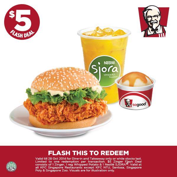 KFC Zinger & Bandito Pockett Meal for just $5 Only this October | Great ...