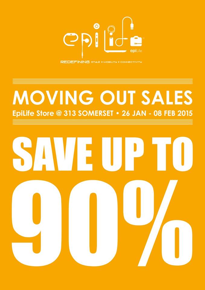 EpiLife store at 313@Somerset moving out with up to 90% off storewide ...