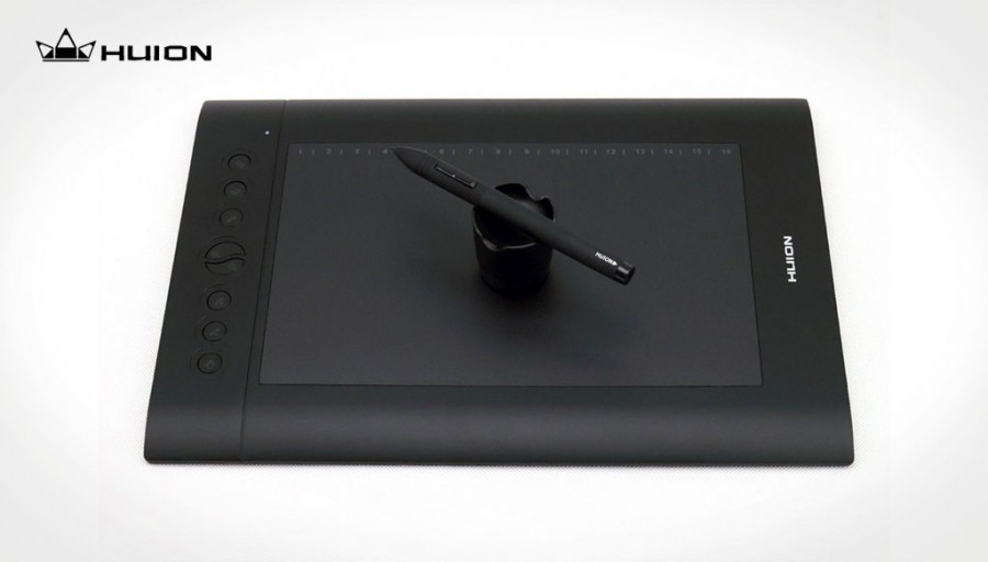 Huion H610 Pro is an ultra affordable Drawing Tablet for artists ...