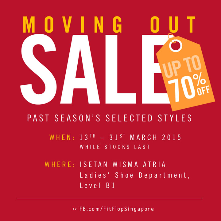 FitFlop moves out of Isetan Wisma Atria with huge sale on off-season ...