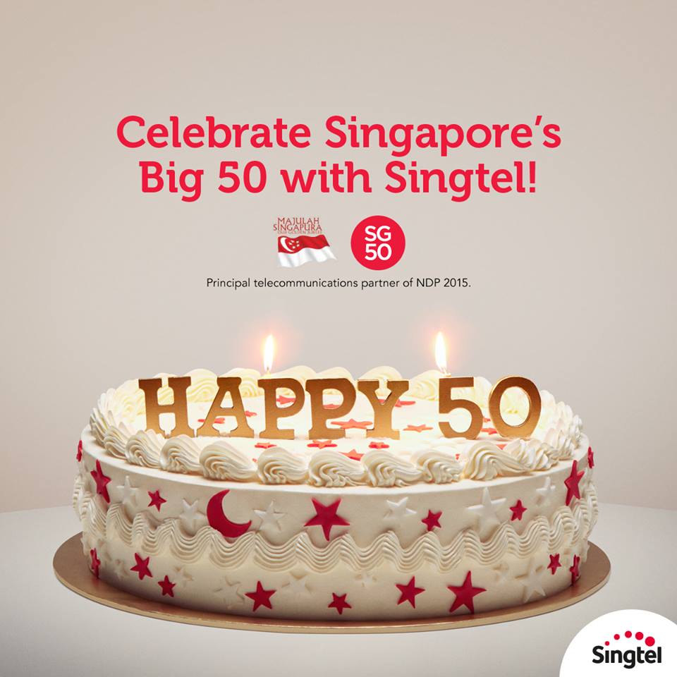 Singtel celebrate SG50 with unlimited mobile data & weekend specials ...