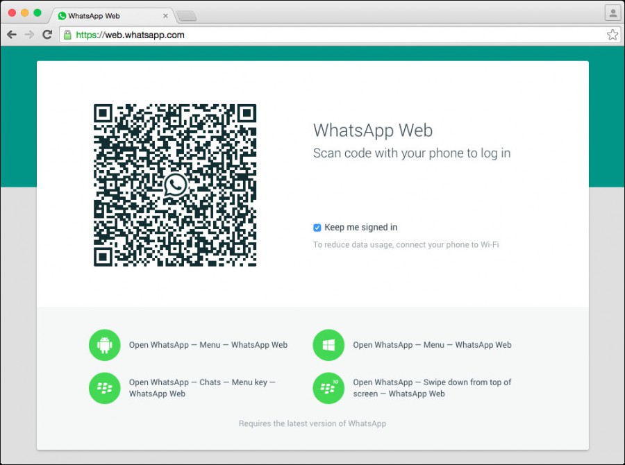 WhatsApp messenger now lets you chat via a desktop web browser | Great ...