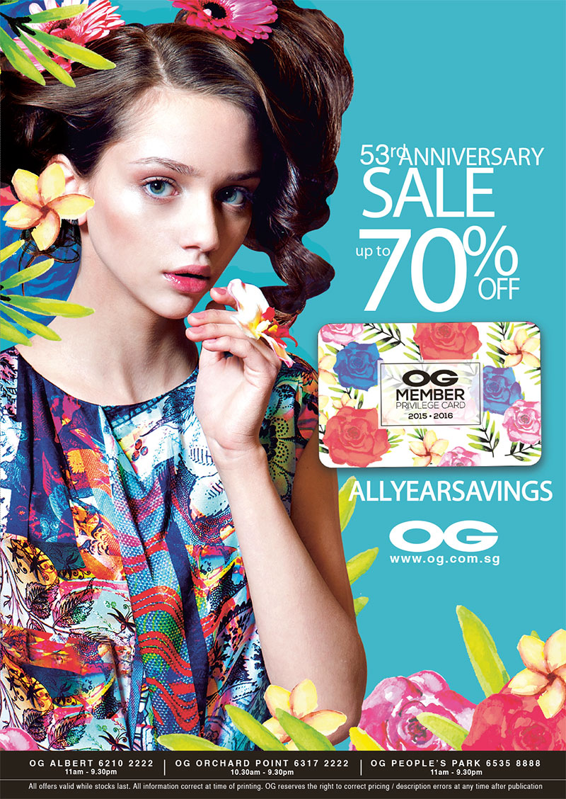 OG 53rd Anniversary Sale delivers over 40 pages of merchandise offers ...