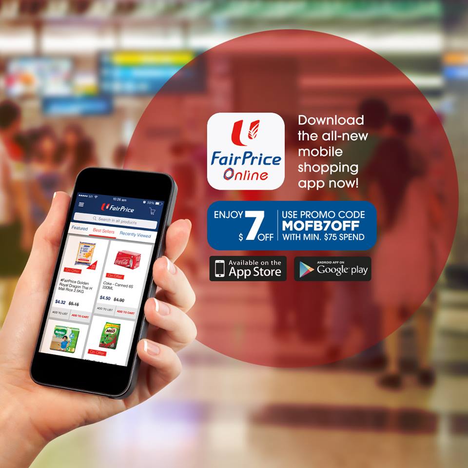 FairPrice launches mobile app offering $7 off your first purchase ...