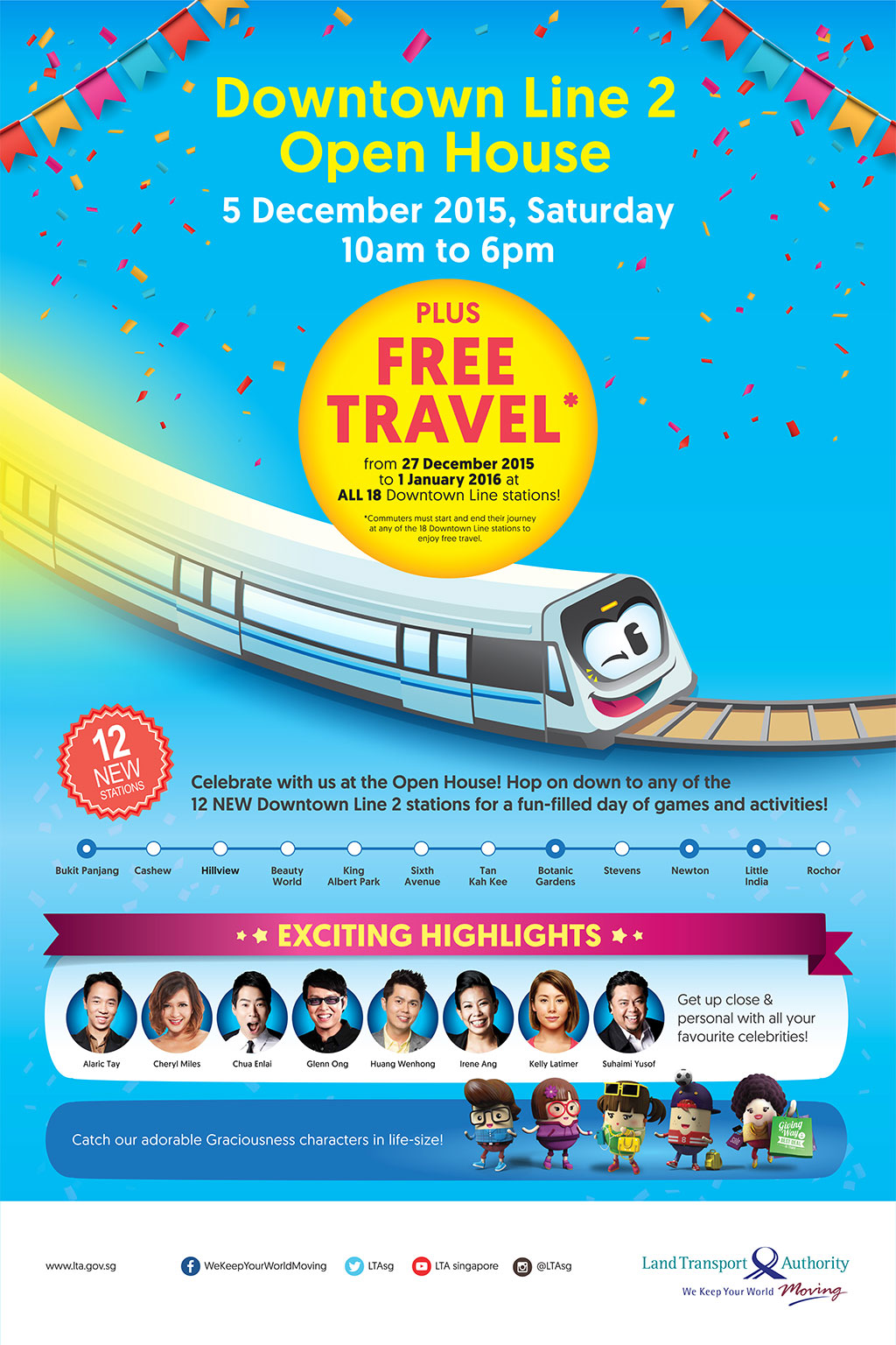 Downtown Line 2 Open House free preview happening on 5th December ...