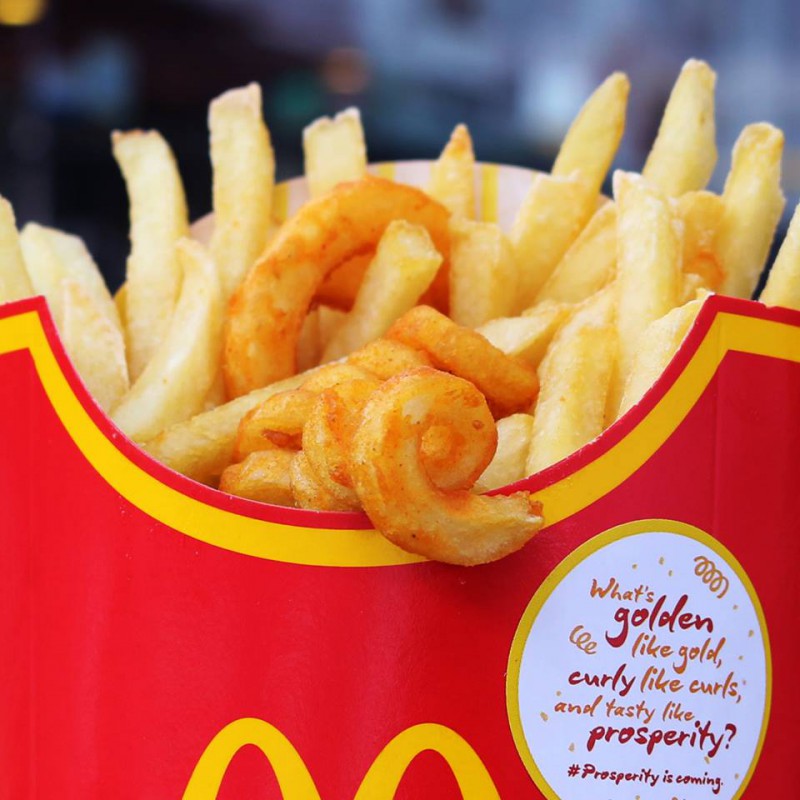 McDonald's Prosperity Meal is coming soon, teases Golden Curly Fries on ...