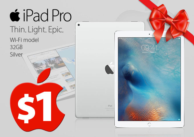 Grab this iPad Pro for just a dollar or your own price, if you are ...