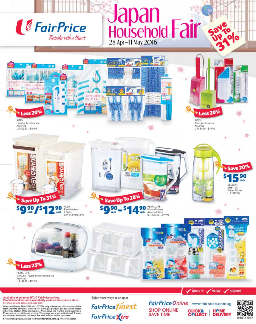 FairPrice Japan Household Fair lets you save on quality plasticware ...
