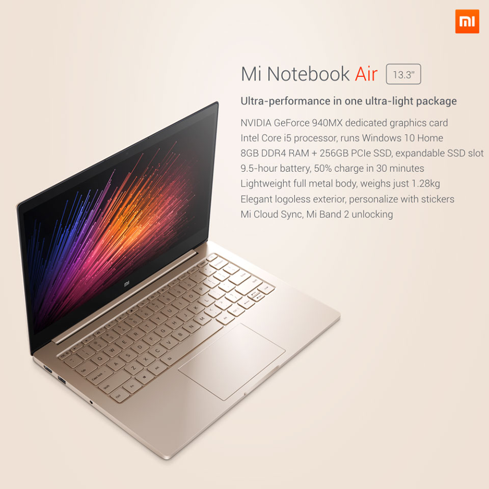Xiaomi takes on Apple with powerful new Mi Notebook Air | Great Deals ...