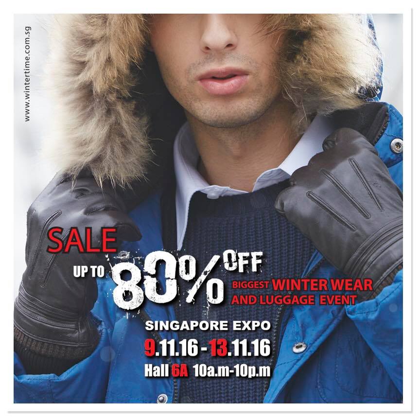 Winter Time heads to Expo with Biggest Winter Wear & Luggage Sale event ...