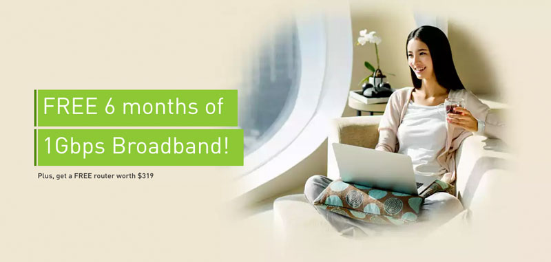 Starhub 1Gbps Fibre Broadband Promotion: Free 6 months subscription ...