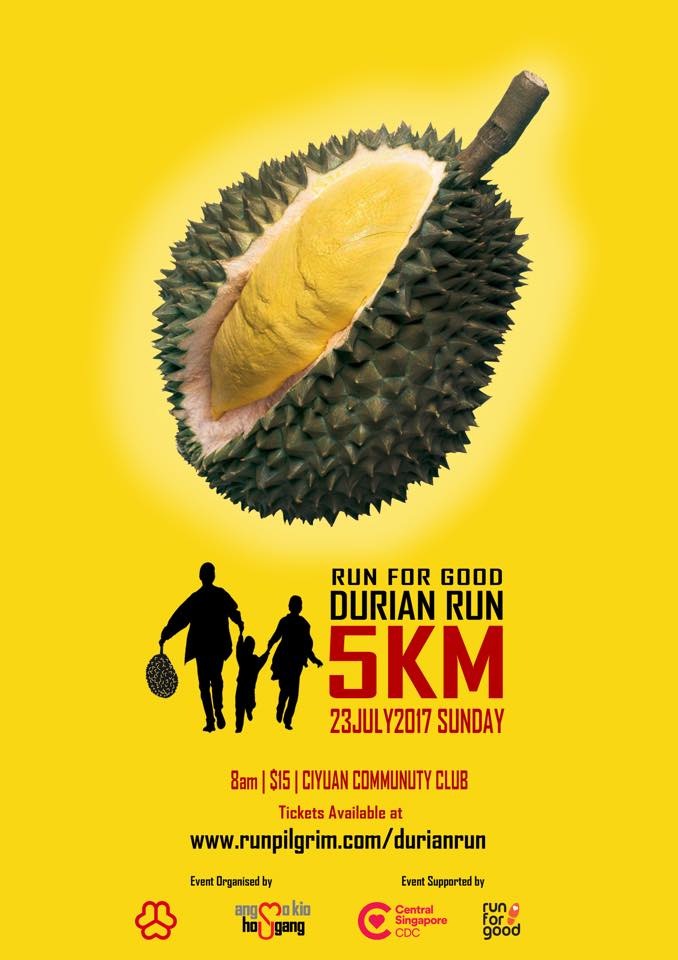Believe it or not, there's a Durian Run coming your way this July ...
