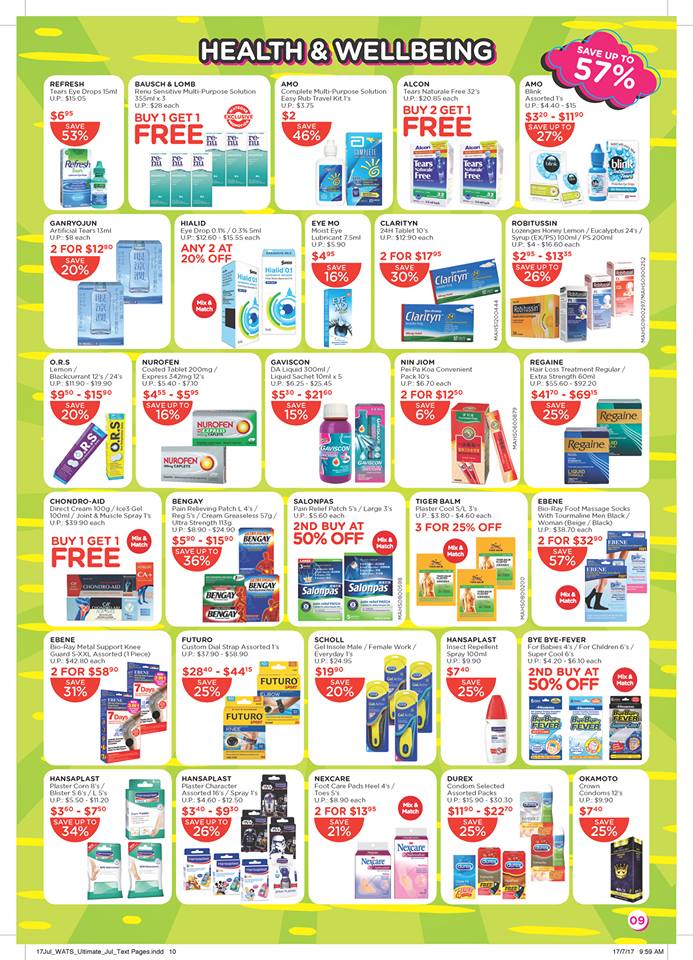 Watsons 2-Day Ultimate Sale: Over 400+ Hot Buys, Buy 1 Get 1 Free Deals ...