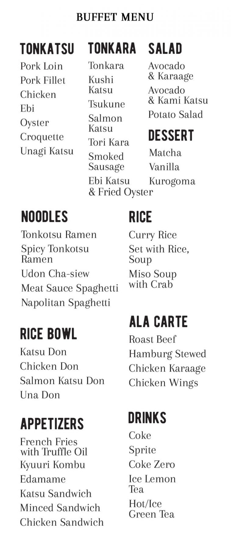 Ginza Bairin Japanese Fiesta Buffet is back! 90-minute all you can eat ...