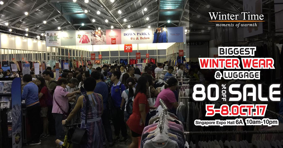 Biggest Winter Time Warehouse Sale at Expo offers up to 80% off on ...