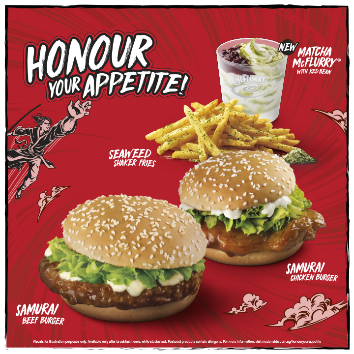 Much-loved Samurai Burger & Shaker Fries return to McDonald's today ...