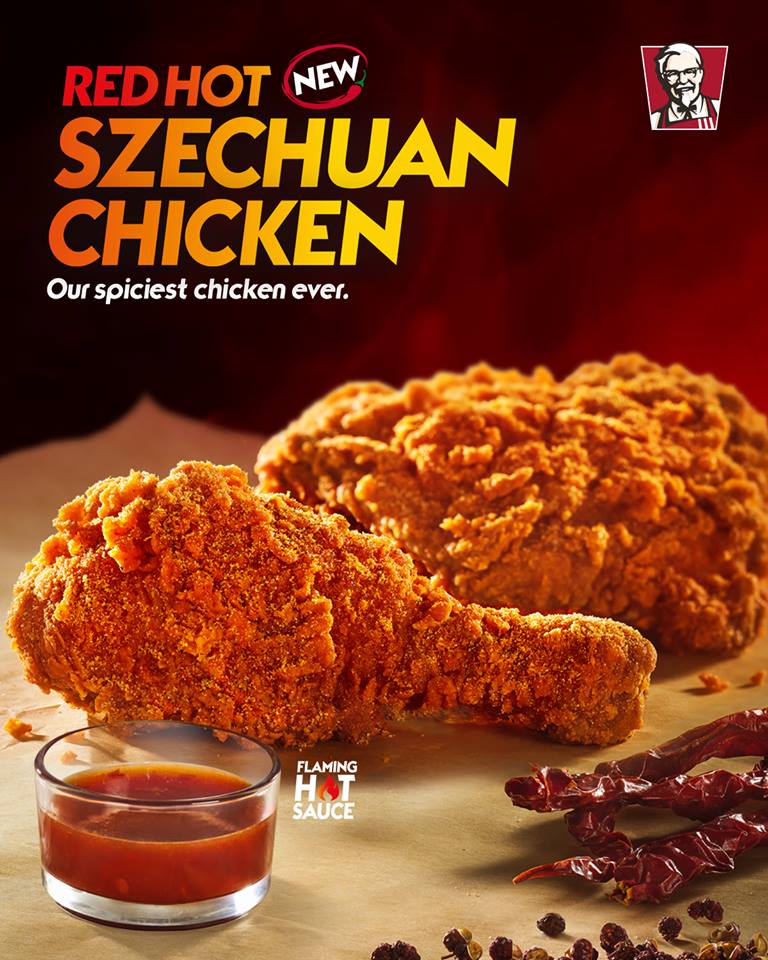 KFC introduces new Red Hot Szechuan Chicken along with 15 new discount ...