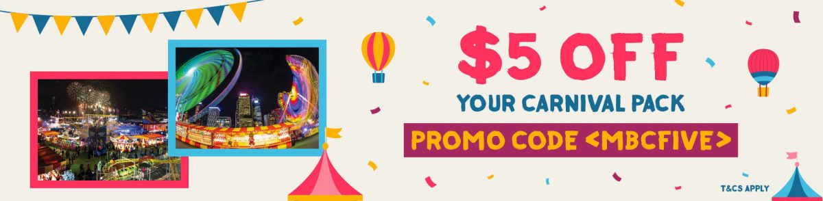 Going Marina Bay Carnival? Here's a promo code to redeem $5 off your ...