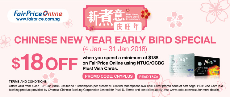 Here's how to enjoy $18 off your shopping at NTUC FairPrice Online with ...