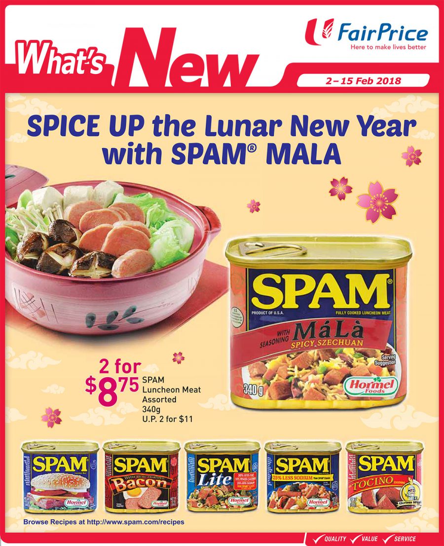 SPAM now available in 'MaLa' Spicy Szechuan flavour because CNY is here ...