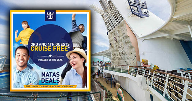 3rd and 4th guests cruise free in Royal Caribbean NATAS Deals at ...
