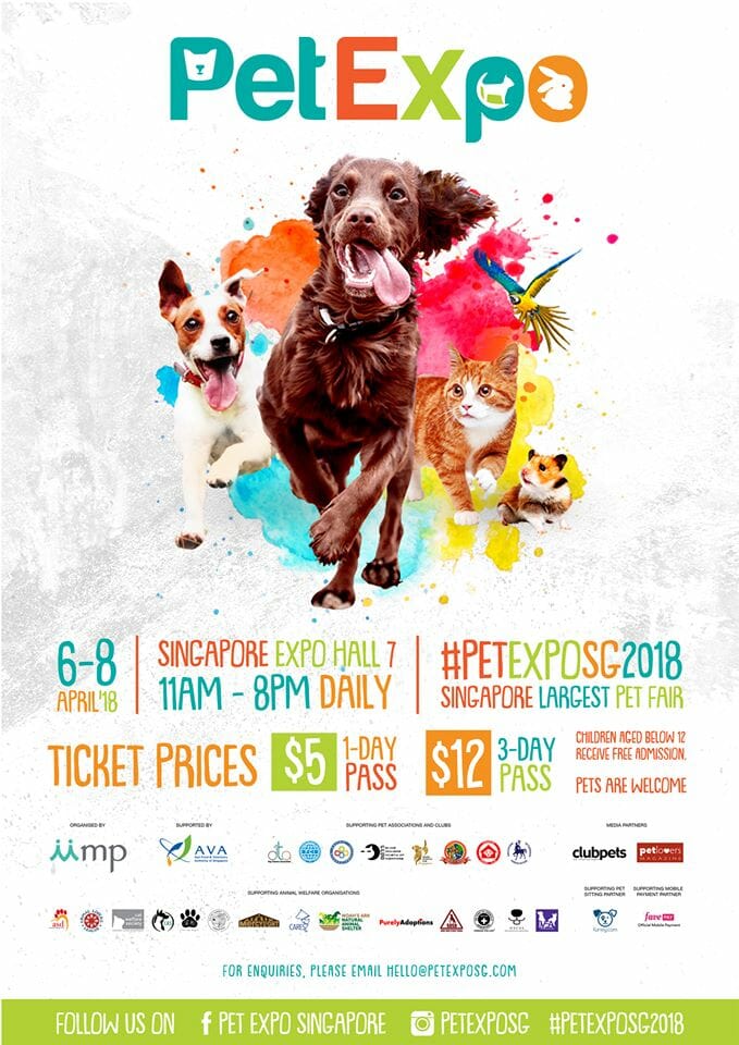 Singapore's largest pet fair Pet Expo 2018 returns this weekend | Great ...