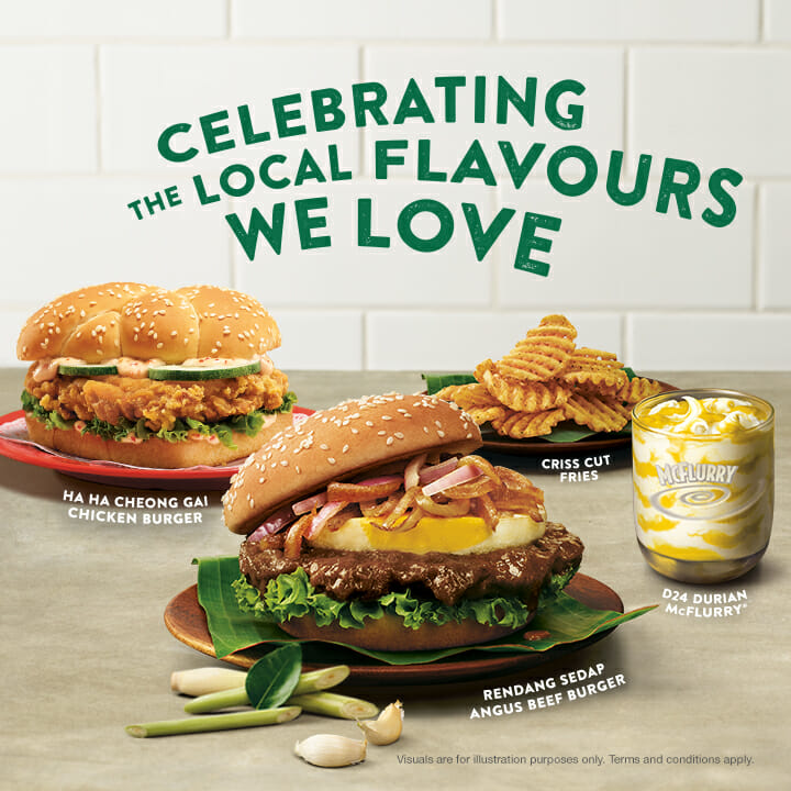 McDonald's Singapore drops new Rendang Sedap Angus Beef Burger just ...