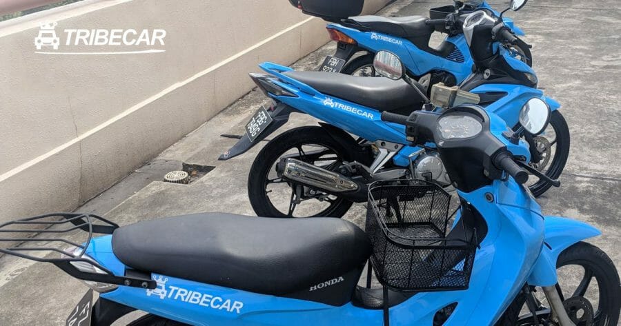 Tribecar launches Singapore's first ever motorbike-sharing from $0.54 ...