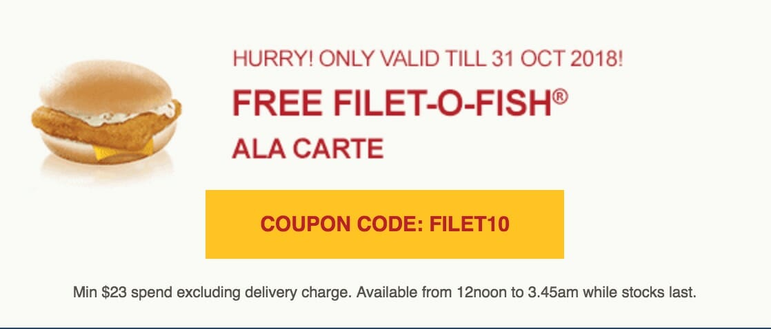 Here are McDelivery latest coupon codes to redeem free Hashbrown ...