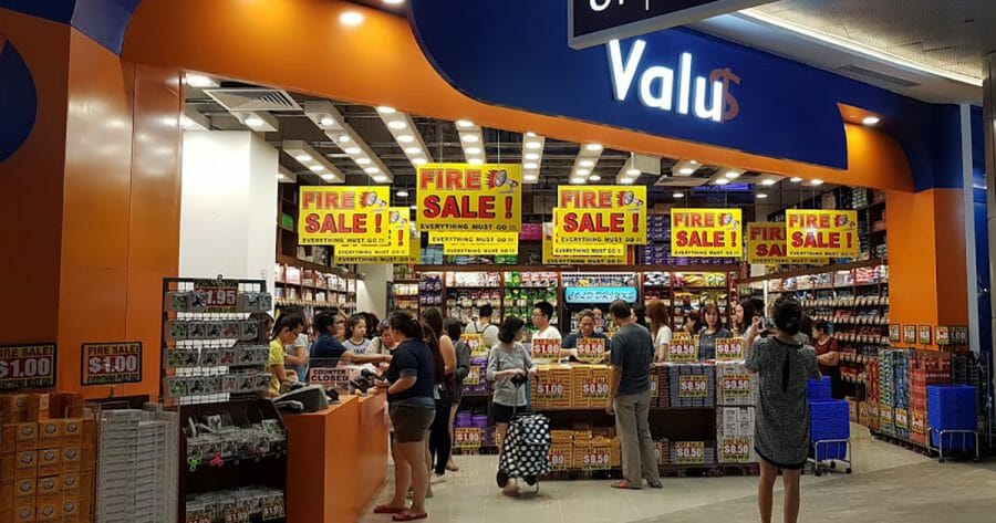 ValuDollar Shop at Waterway Point selling Colgate Toothpaste at just $1 ...