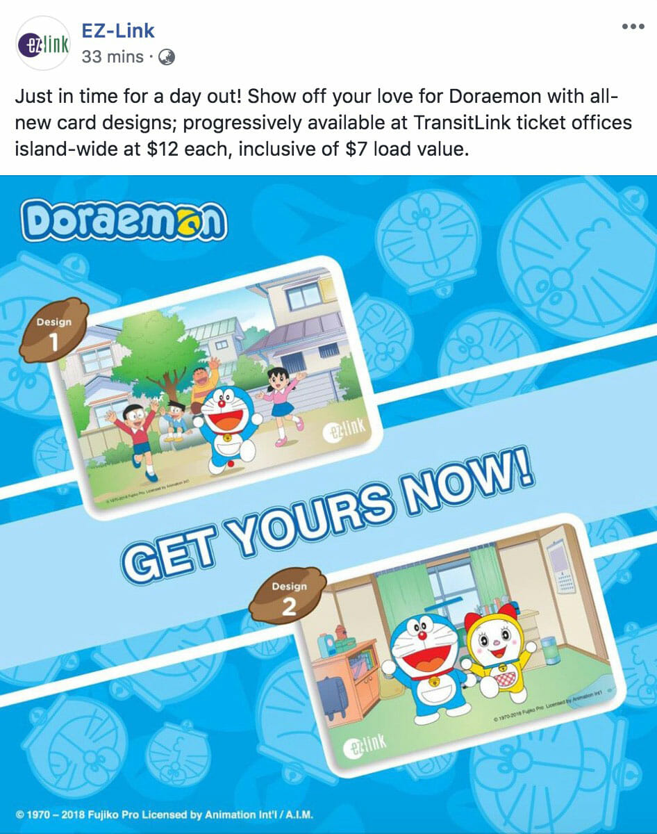 This pair of adorable EZ-Link Doraemon Cards are up for grabs at ...