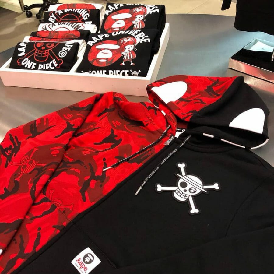 New Aape by Bathing Ape x One Piece Collection has arrived at i.t ...