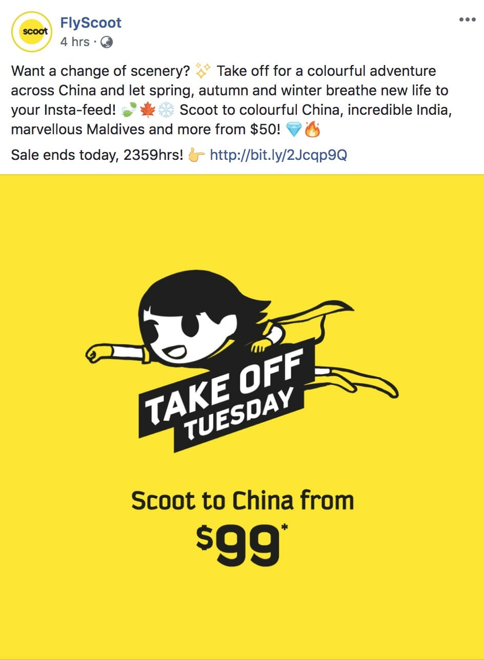 Fly to China, India, Maldives & more from $50 with Scoot's latest 'Take ...
