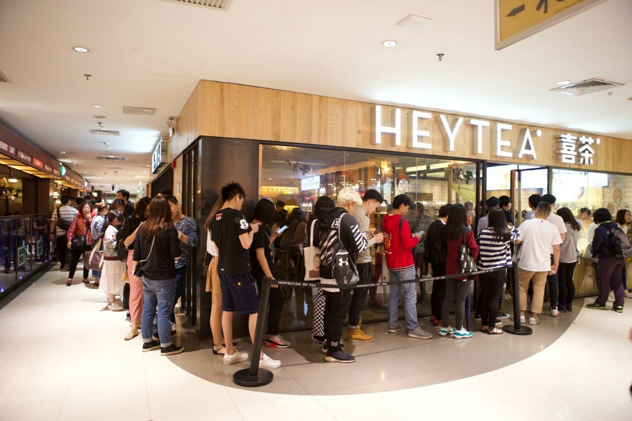 China's original Cheese Tea inventor HeyTea (喜茶) finally opens in ION ...