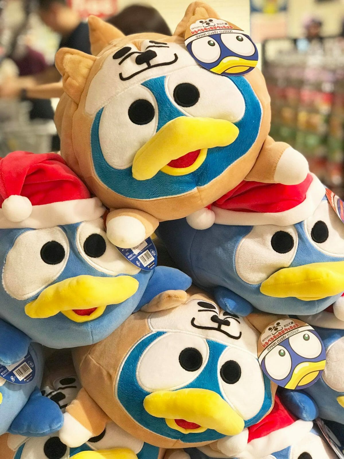 Don Don Donki selling these super cute 'Donpen' Cushions that will make ...