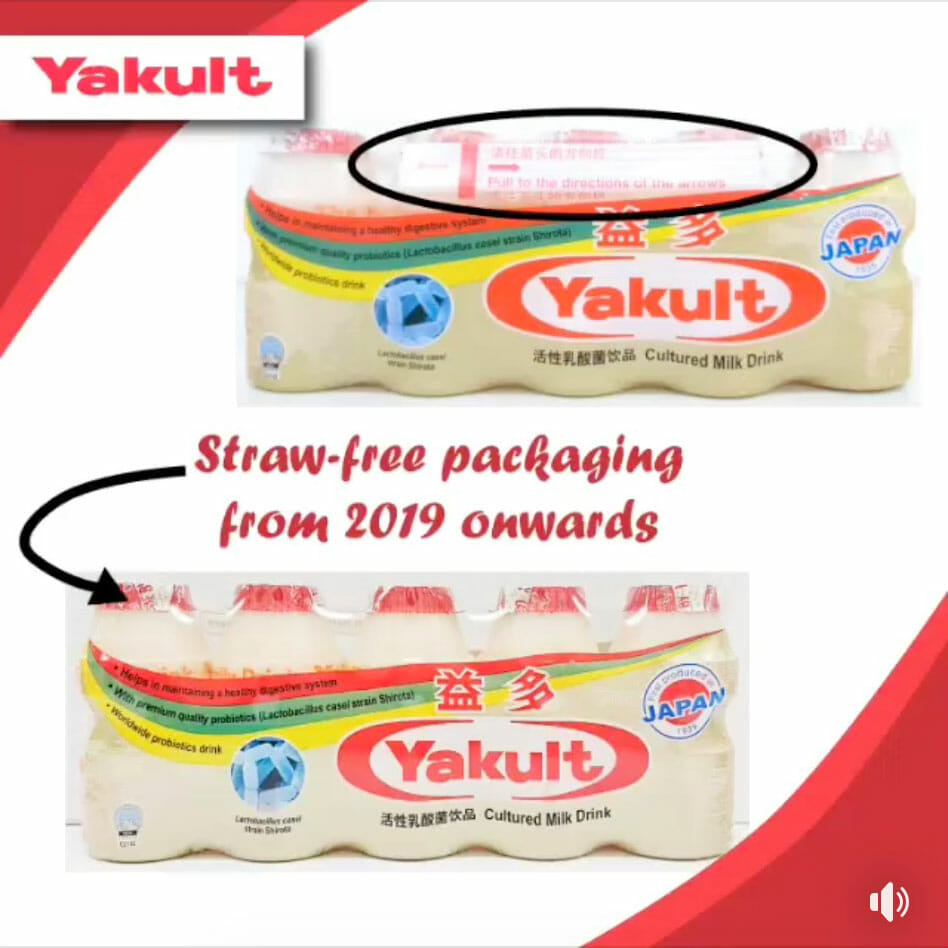 Yakult S'pore latest to say no to straws in battle against plastic ...