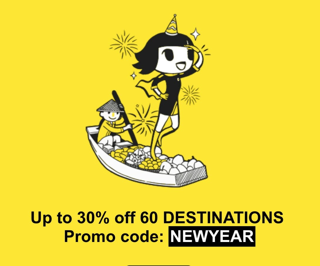 Scoot's New Year's Day Sale: Use this promo code to save up to 30% on ...