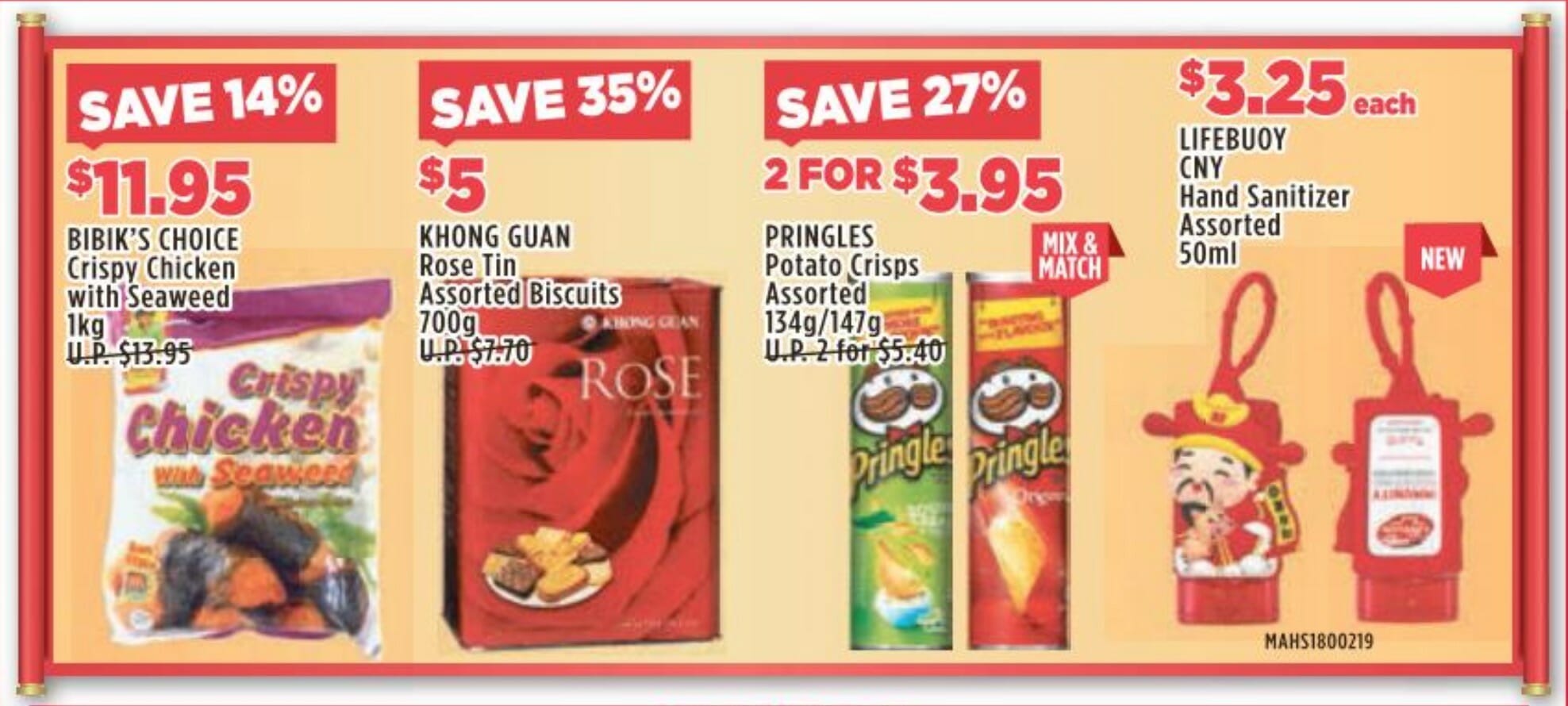 Pringles Potato Chips now selling at $3.95 for two cans at FairPrice ...
