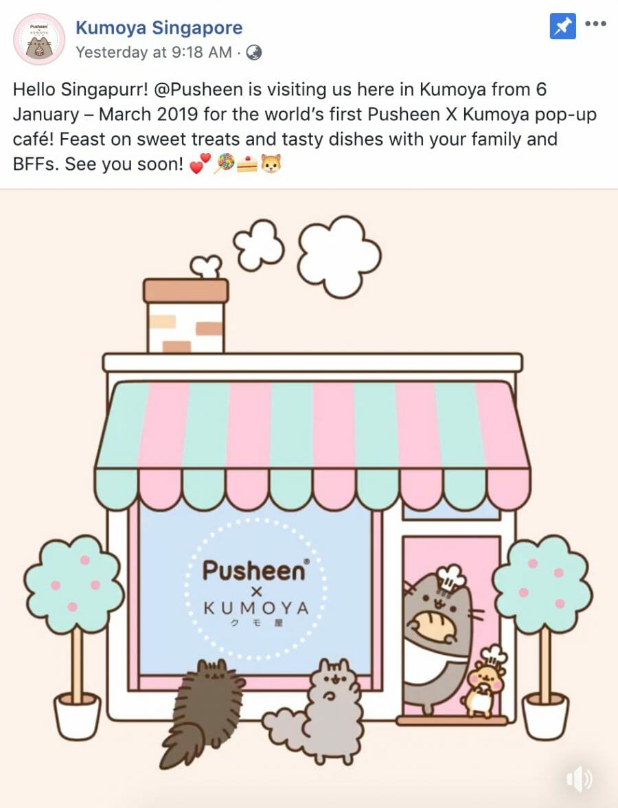 First look inside Pusheen x Kumoya pop-up cafe which opens on January 6 ...