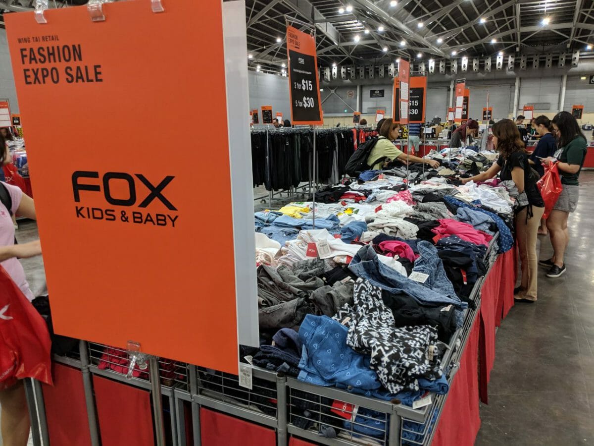 Wing Tai Retail Fashion Expo Sale 2019: Adidas shoes from $40, lots of branded clothes from $8 ...
