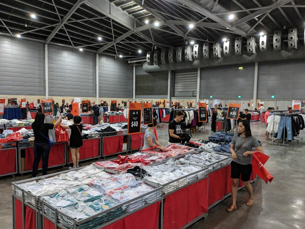 Wing Tai Retail Fashion Expo Sale 2019: Adidas shoes from $40, lots of branded clothes from $8 ...