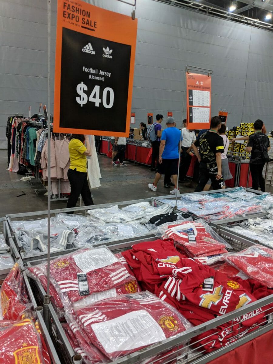 Wing Tai Retail Fashion Expo Sale 2019: Adidas shoes from $40, lots of branded clothes from $8 ...